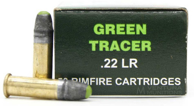 Piney Mountain Ammo 22LR 40gr Green Tracer Ammo – 50 Rounds - ArmsCor USA